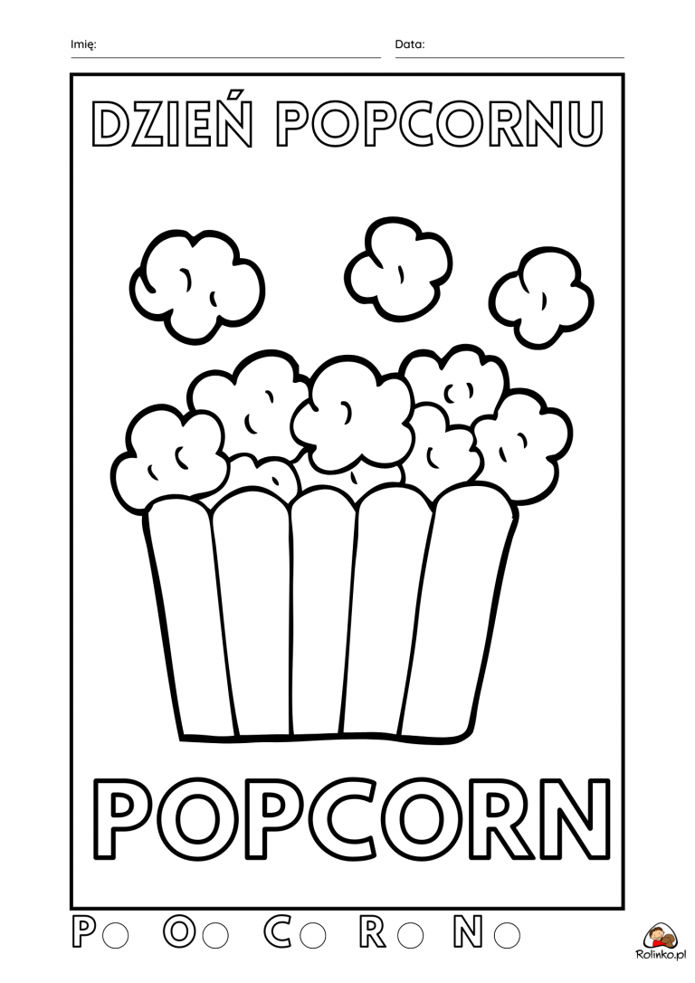 Dzień popcornu w przedszkolu 2024 - ROLINKO