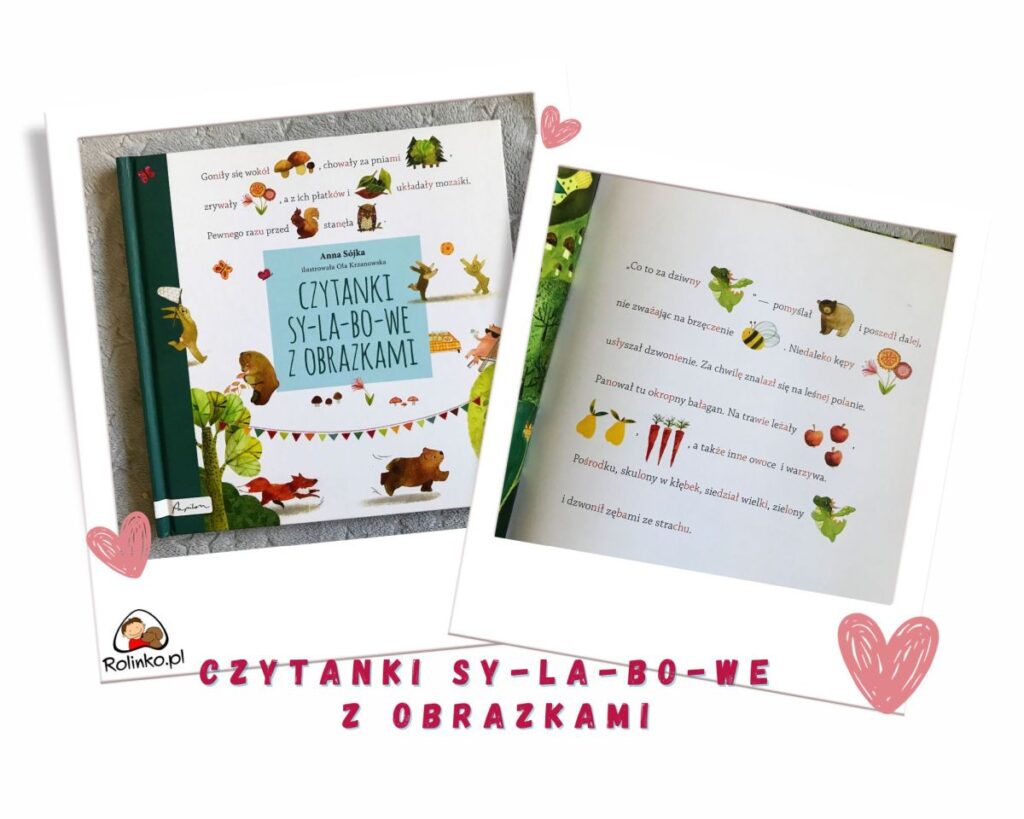 Czytanki sylabowe z obrazkami - nauka czytania - ROLINKO